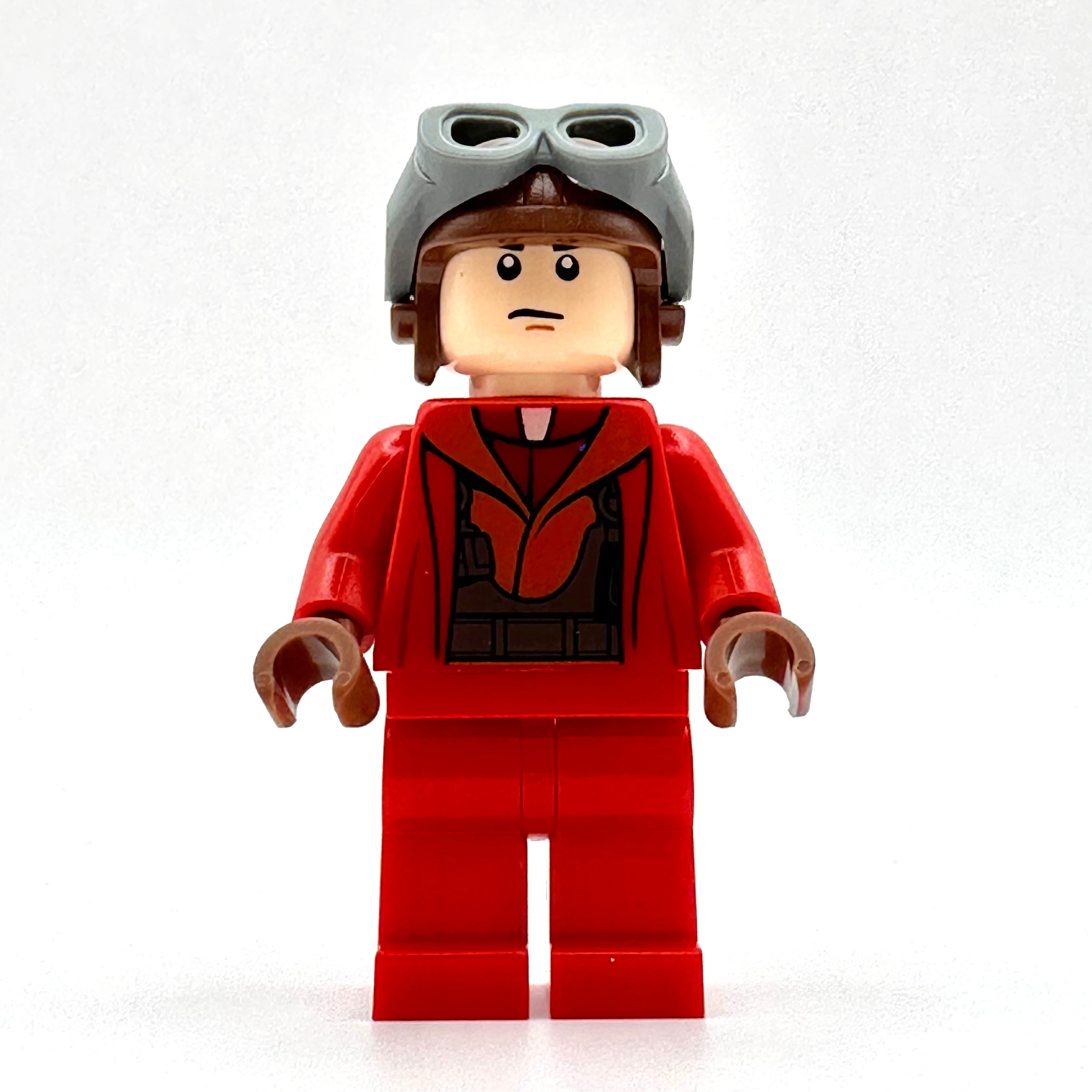 LEGO Naboo Fighter Pilot Minifigure [Red] – Imperial Brickz