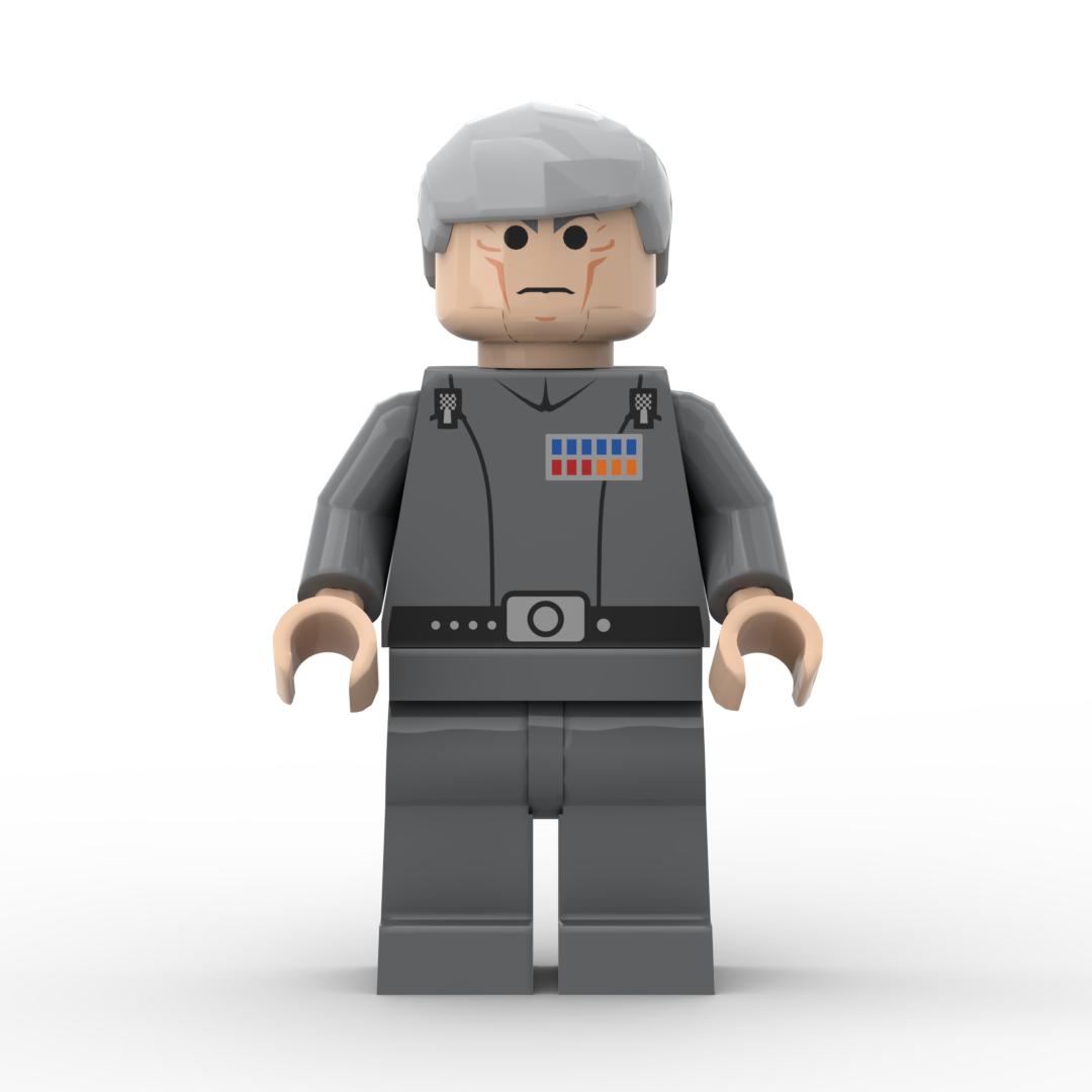 LEGO Grand Moff Tarkin Minifigure V1 – Imperial Brickz